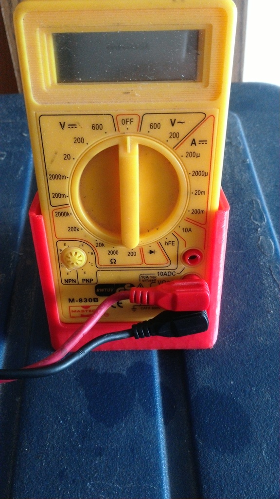 Free 3D file Single Multimeter Stand 🔧 ・3D printing template to ...